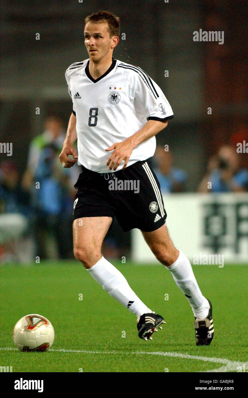 Soccer - FIFA World Cup 2002 - Group E - Cameroon v Germany Stock Photo ...