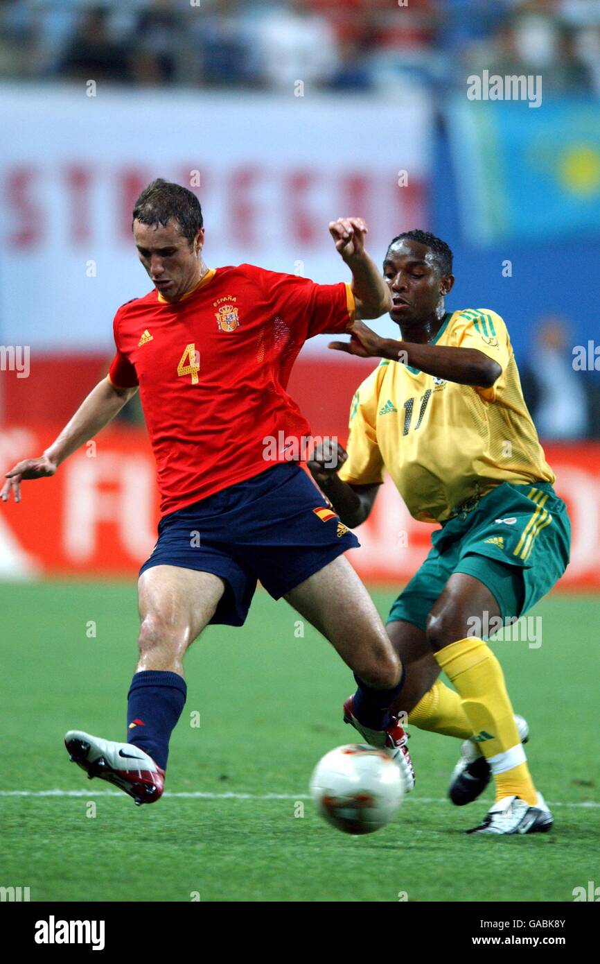 Soccer - FIFA World Cup 2002 - Group B - South Africa v Spain Stock ...