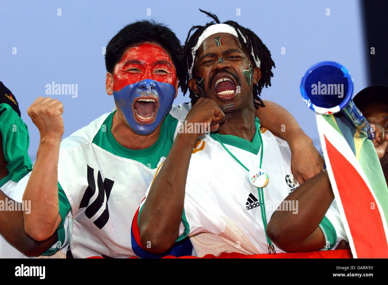 Soccer fifa world cup 2002 group south africa spain hi-res stock ...