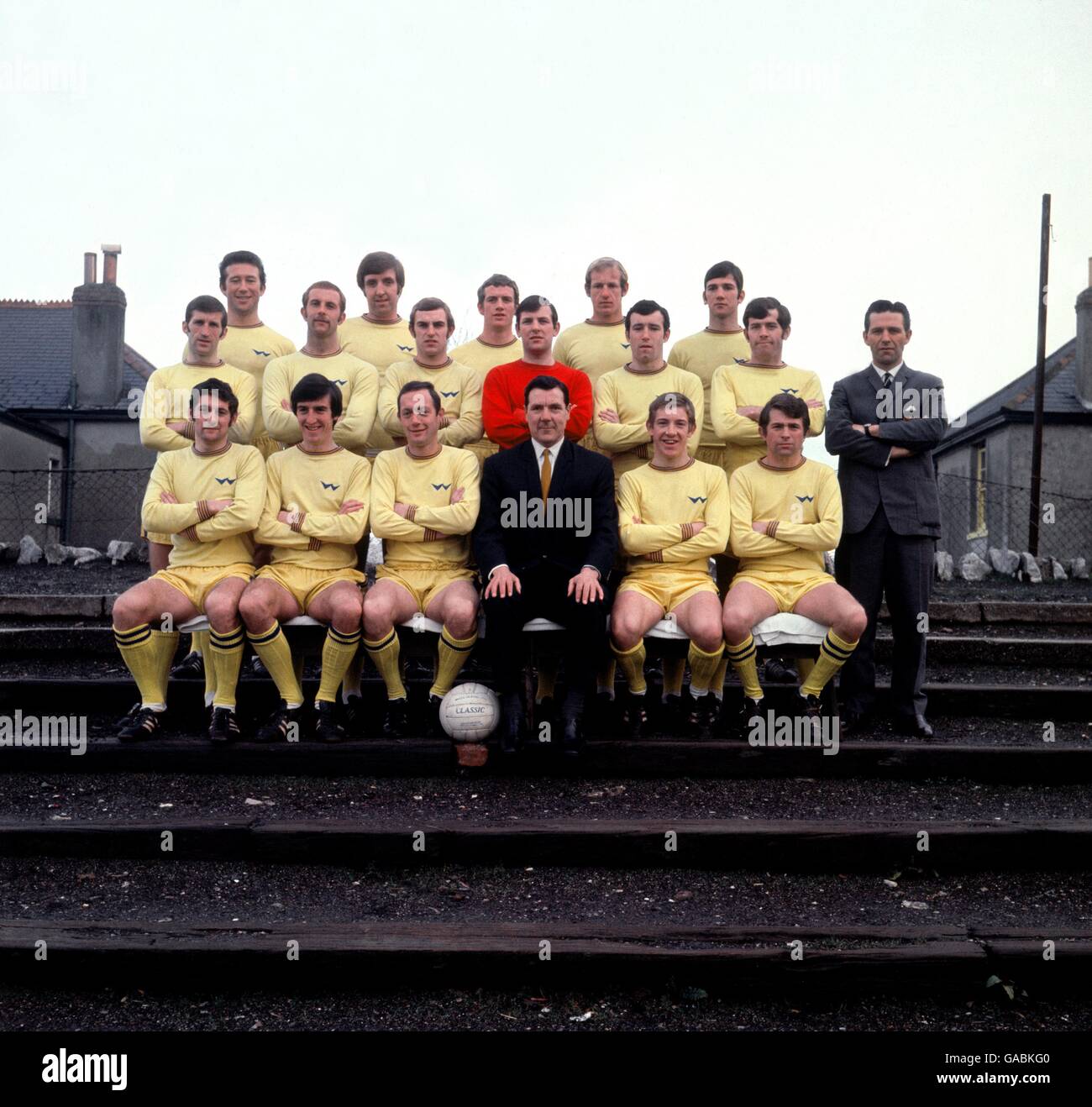 John rowlands middle row hi-res stock photography and images - Alamy