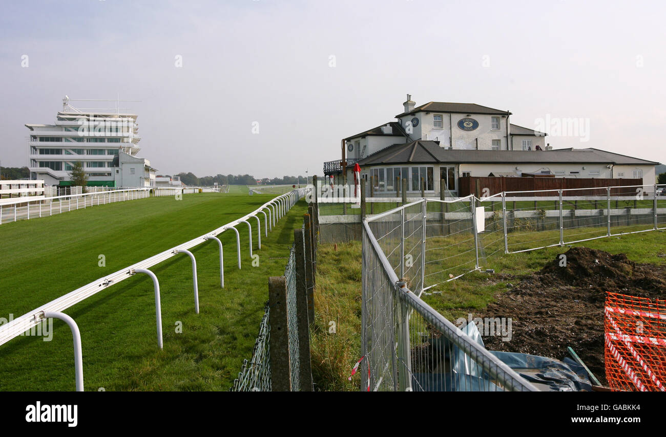 Horse Racing - Grandstand Redevelopment - Epsom Downs Racecourse ...