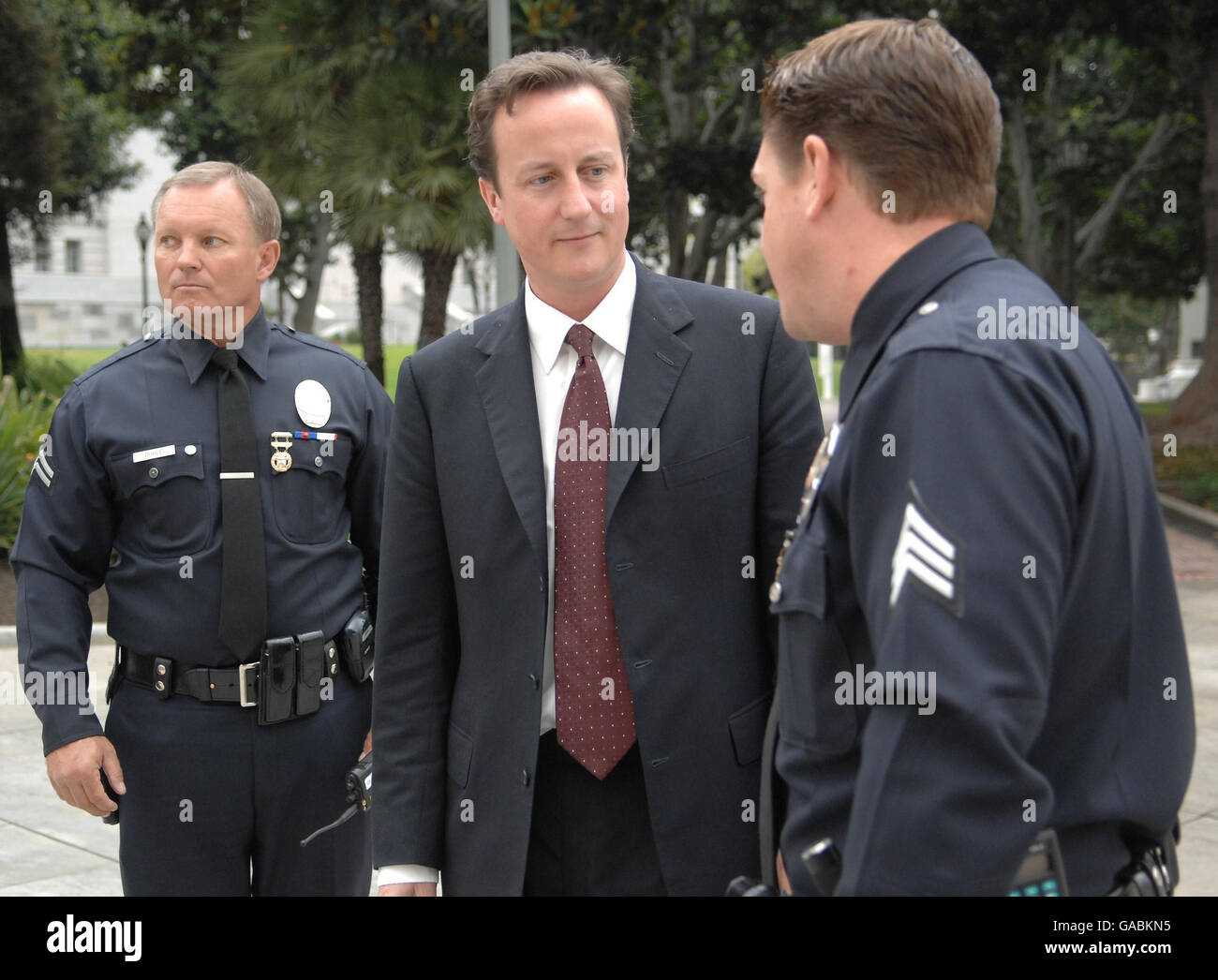 Cameron visits US Stock Photo - Alamy