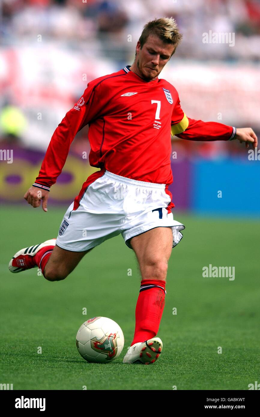 David beckham, 2002 world cup hi-res stock photography and images - Alamy