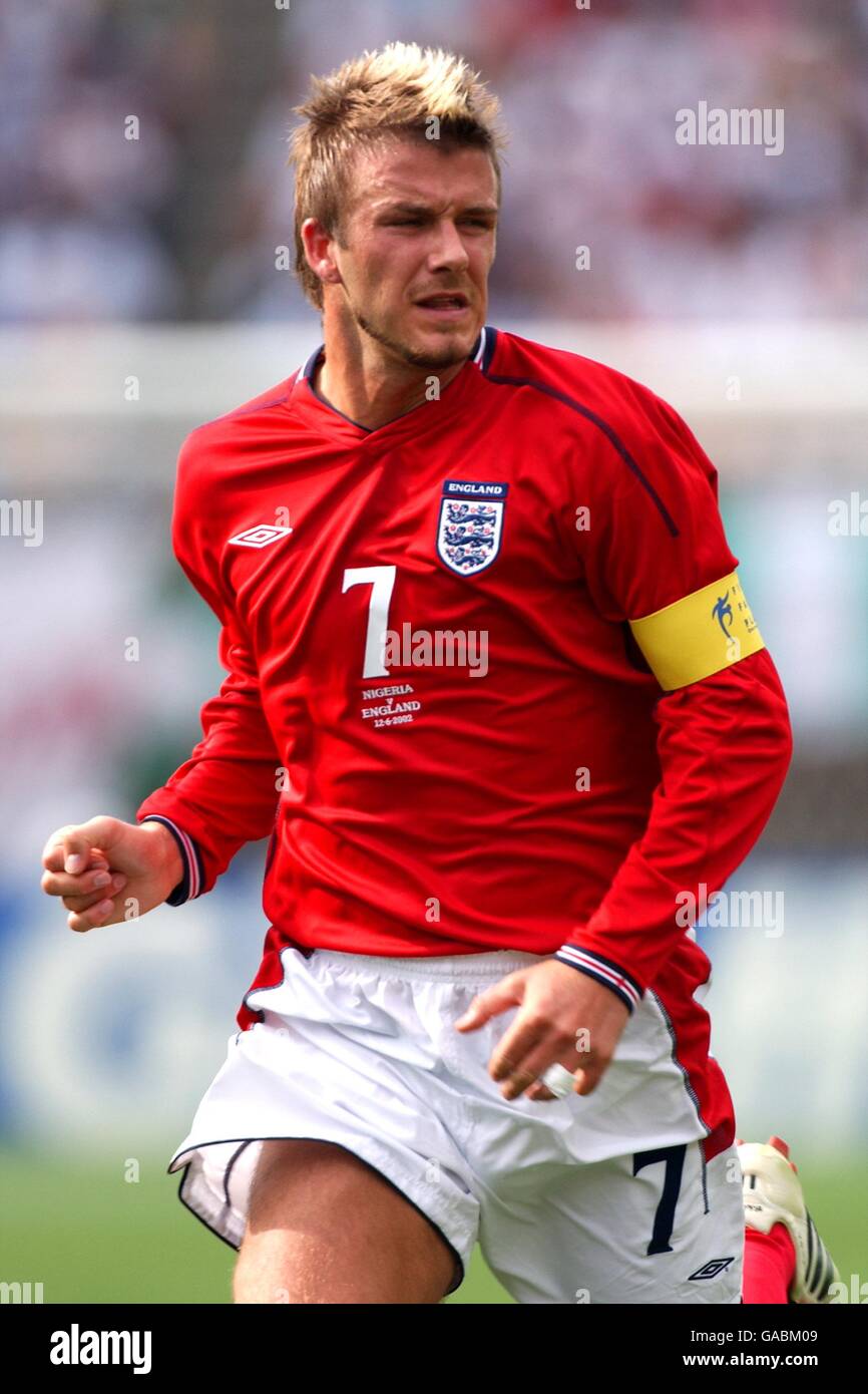 Soccer - FIFA World Cup 2002 - Group F - Nigeria v England Stock Photo ...