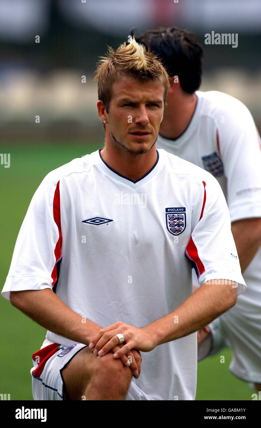 Soccer - FIFA World Cup 2002 - Group F - Nigeria v England Stock Photo ...