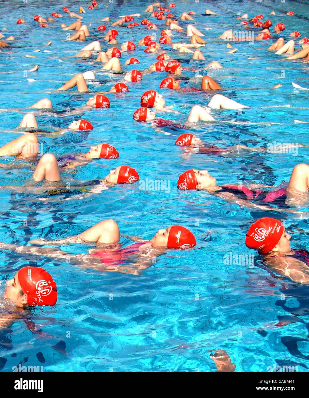 Over 100 people take part in a bid to set a new Guinness World Record ...