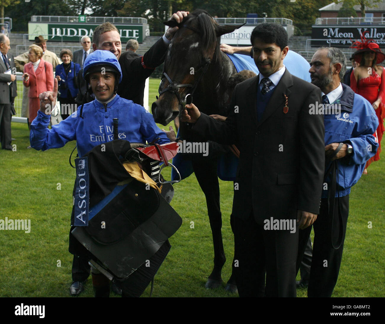 The mile championships day at ascot racecourse hi-res stock photography ...