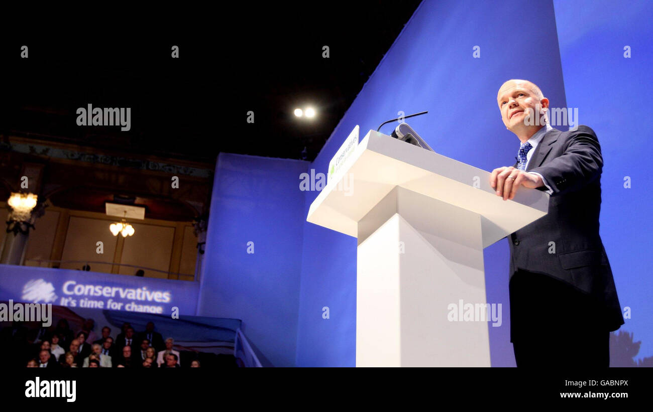 Conservative Party Conference - Day One Stock Photo - Alamy