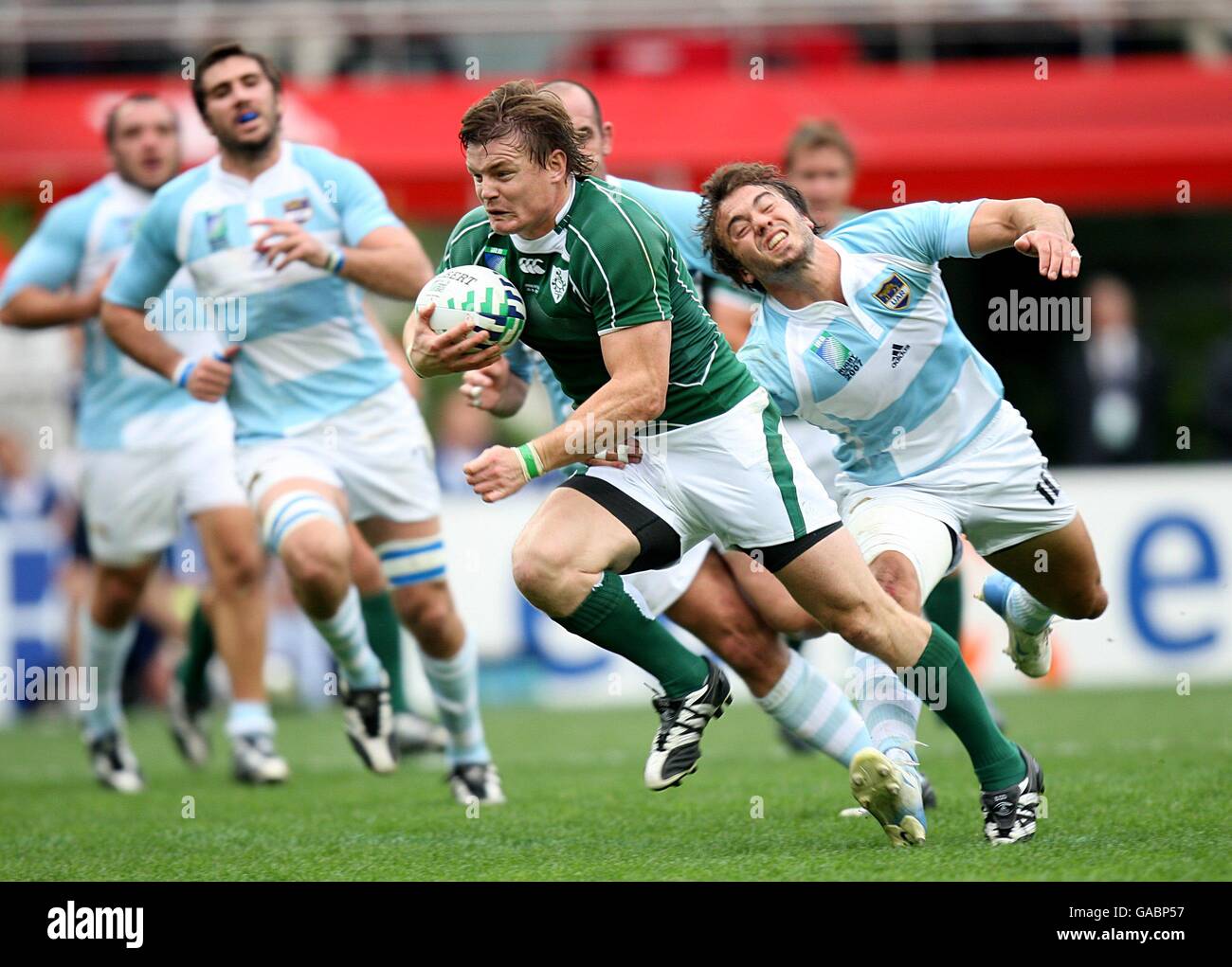 Rugby Union - IRB Rugby World Cup 2007 - Pool D - Ireland v Argentina ...