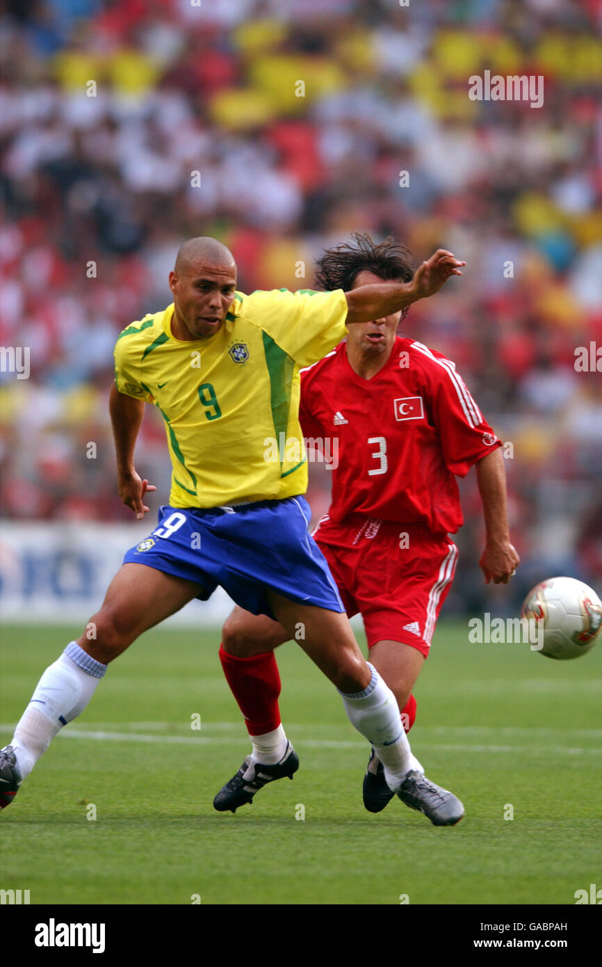 Soccer - FIFA World Cup 2002 - Group C - Brazil v Turkey Stock Photo ...