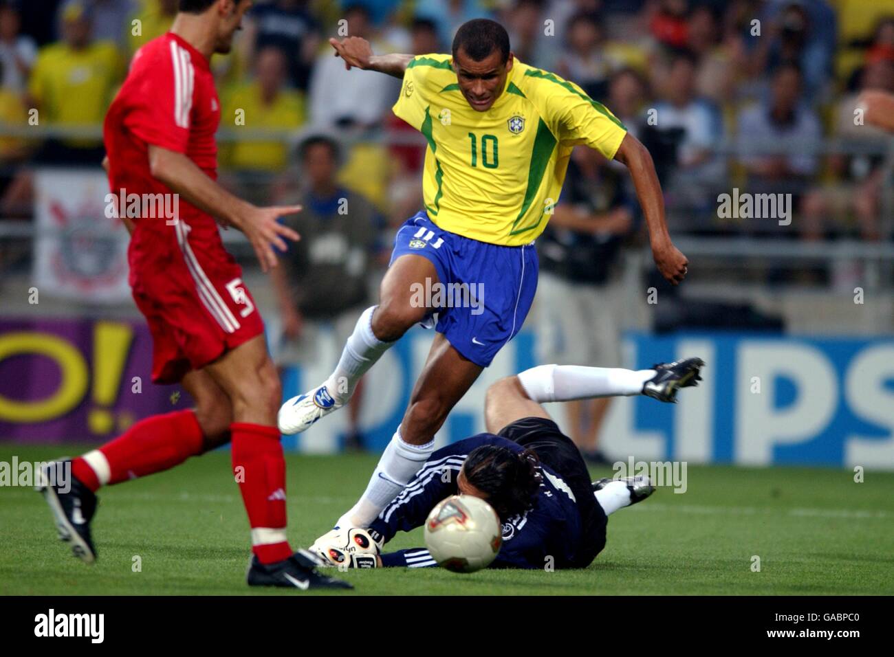 Soccer - FIFA World Cup 2002 - Group C - Brazil v Turkey Stock Photo ...