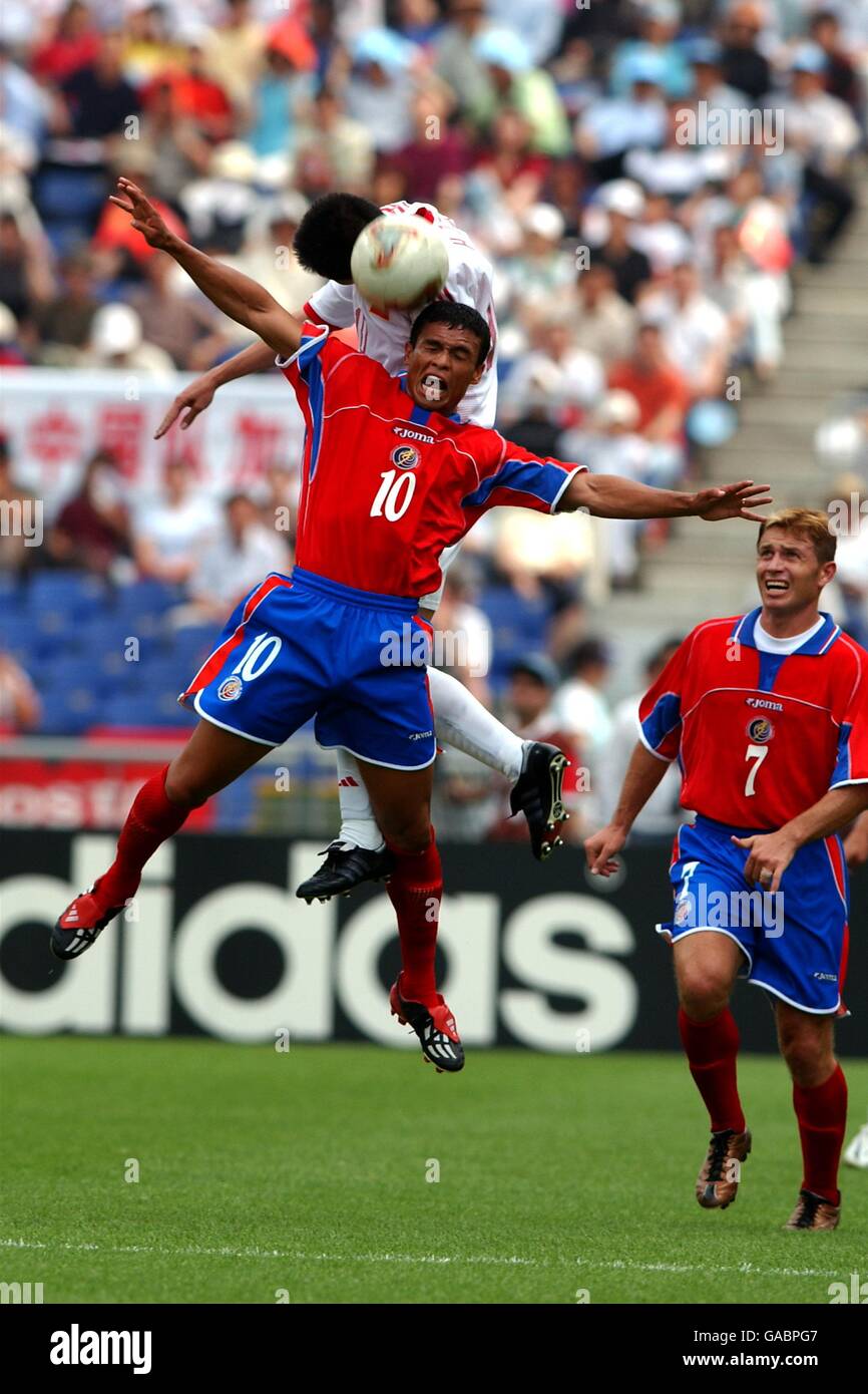 Soccer - FIFA World Cup 2002 - Group C - China v Costa Rica Stock Photo ...