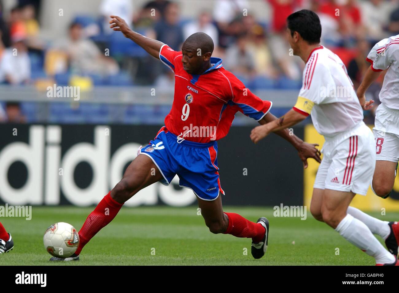 Soccer - FIFA World Cup 2002 - Group C - China v Costa Rica. Costa Rica ...