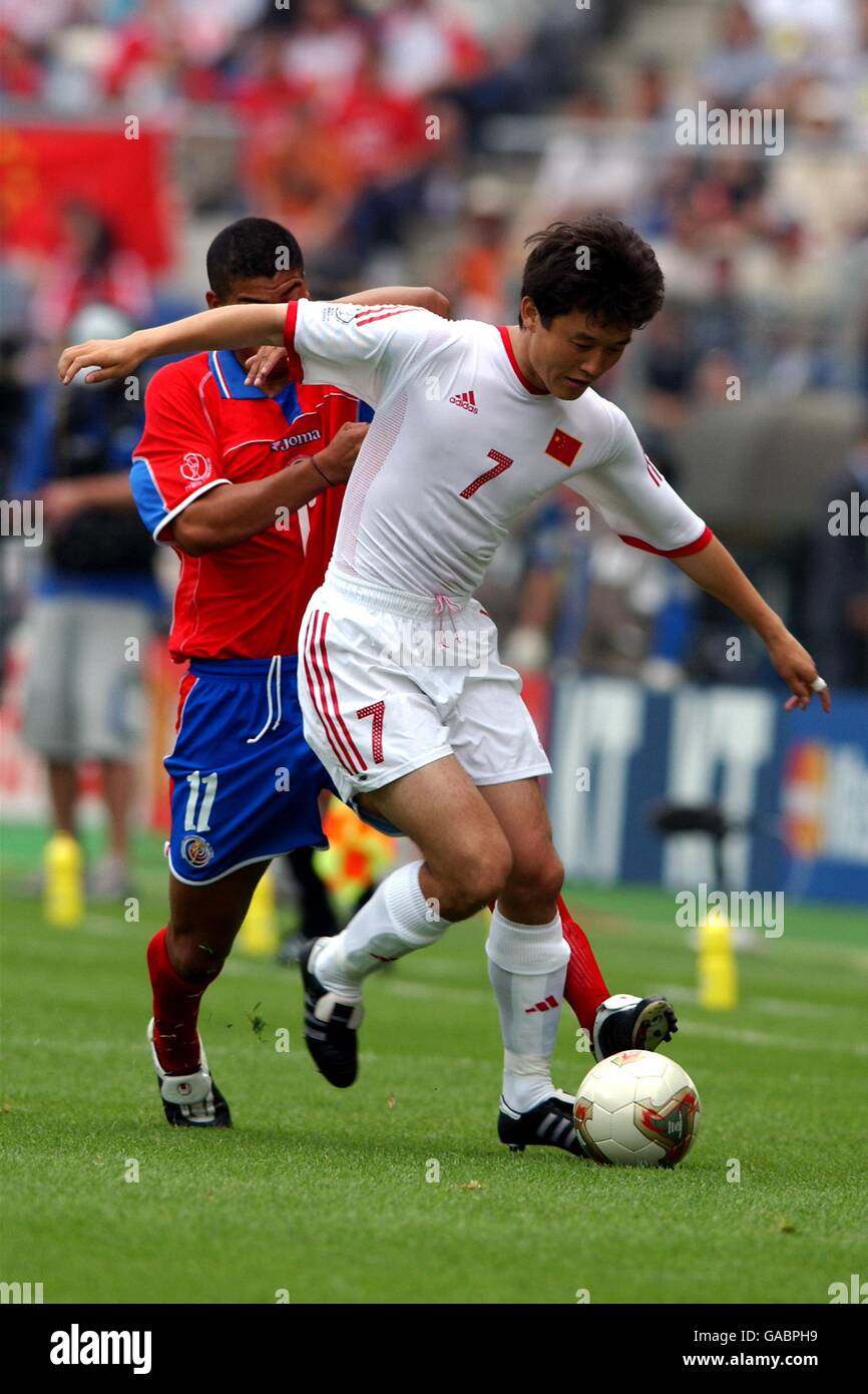 Soccer - FIFA World Cup 2002 - Group C - China v Costa Rica. China's ...