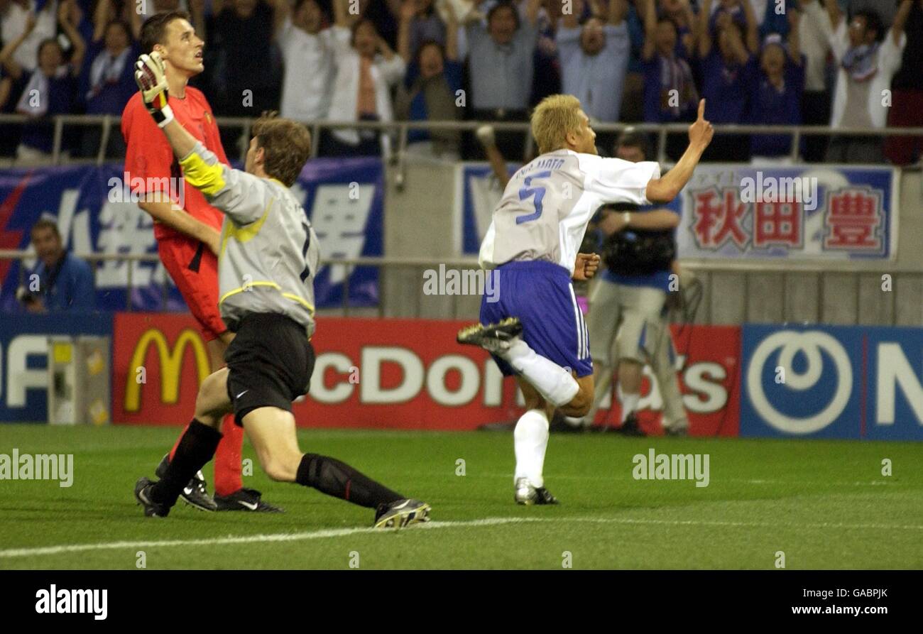 Soccer - FIFA World Cup 2002 - Group H - Japan v Belgium Stock Photo ...