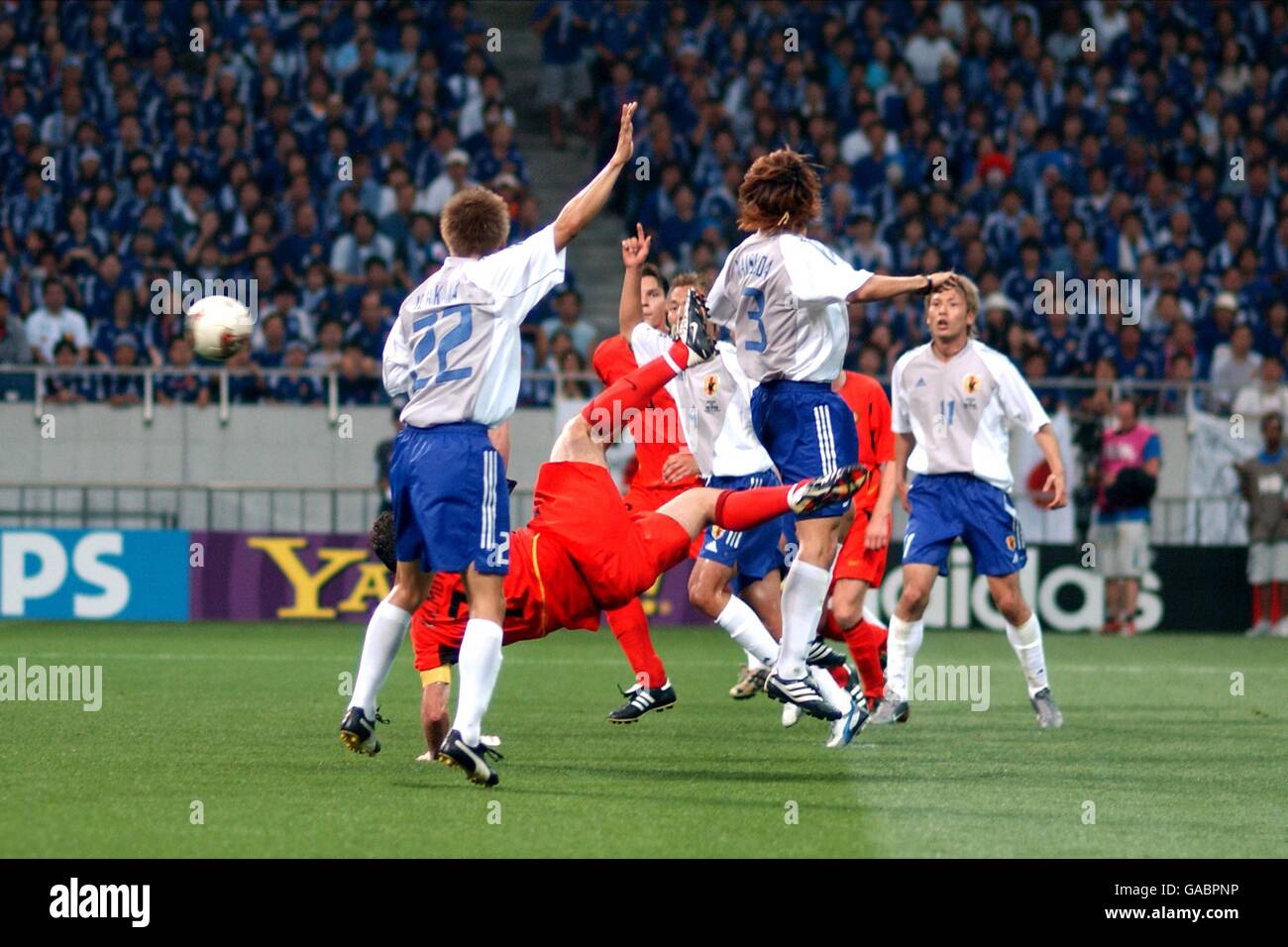 Soccer - FIFA World Cup 2002 - Group H - Japan v Belgium Stock Photo ...