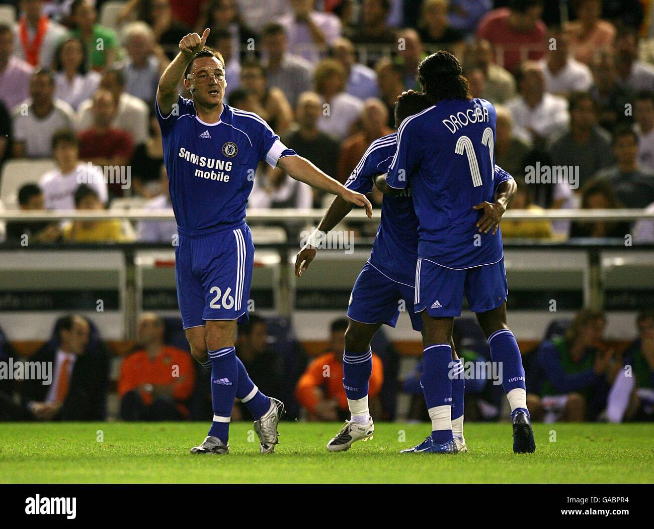 Chelseas john terry celebrates hi-res stock photography and images - Alamy