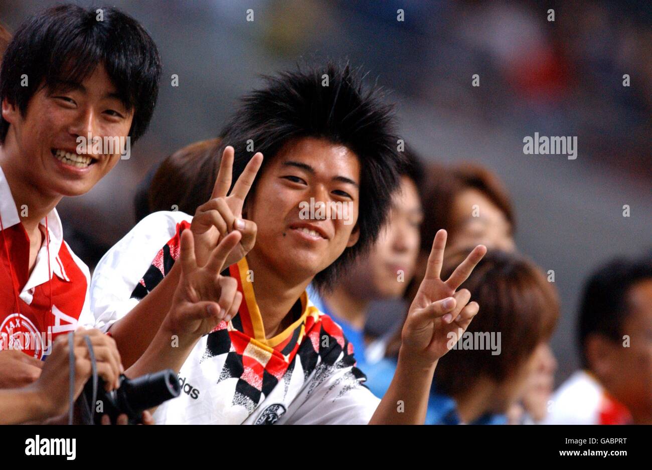 Soccer - FIFA World Cup 2002 - Group E - Germany v Saudi Arabia. The ...