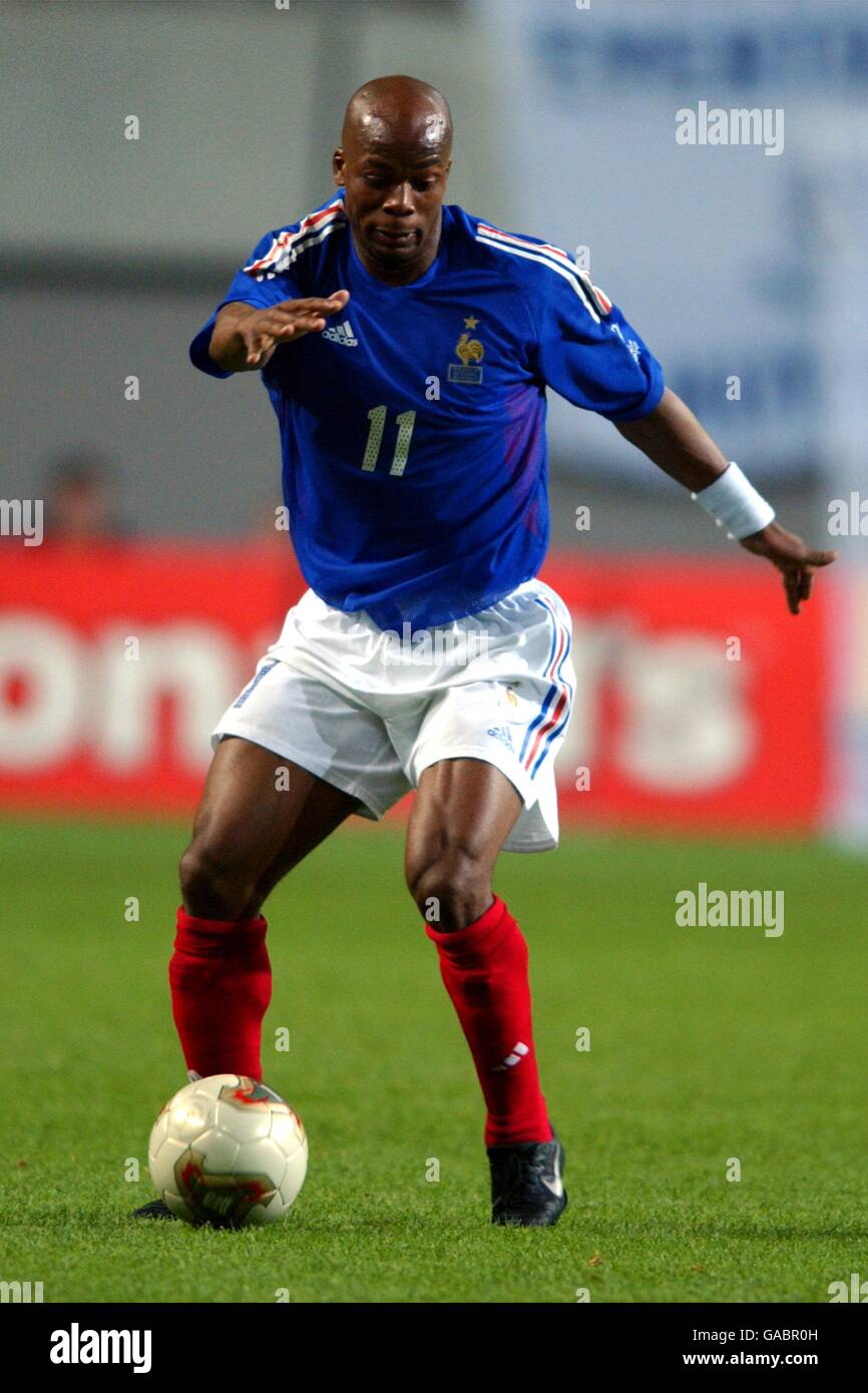 Soccer - FIFA World Cup 2002 - Group A - France v Senegal Stock Photo ...