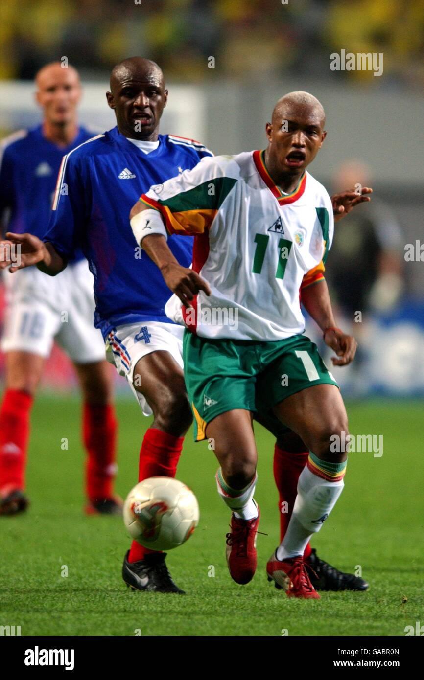 Soccer - FIFA World Cup 2002 - Group A - France v Senegal Stock Photo ...