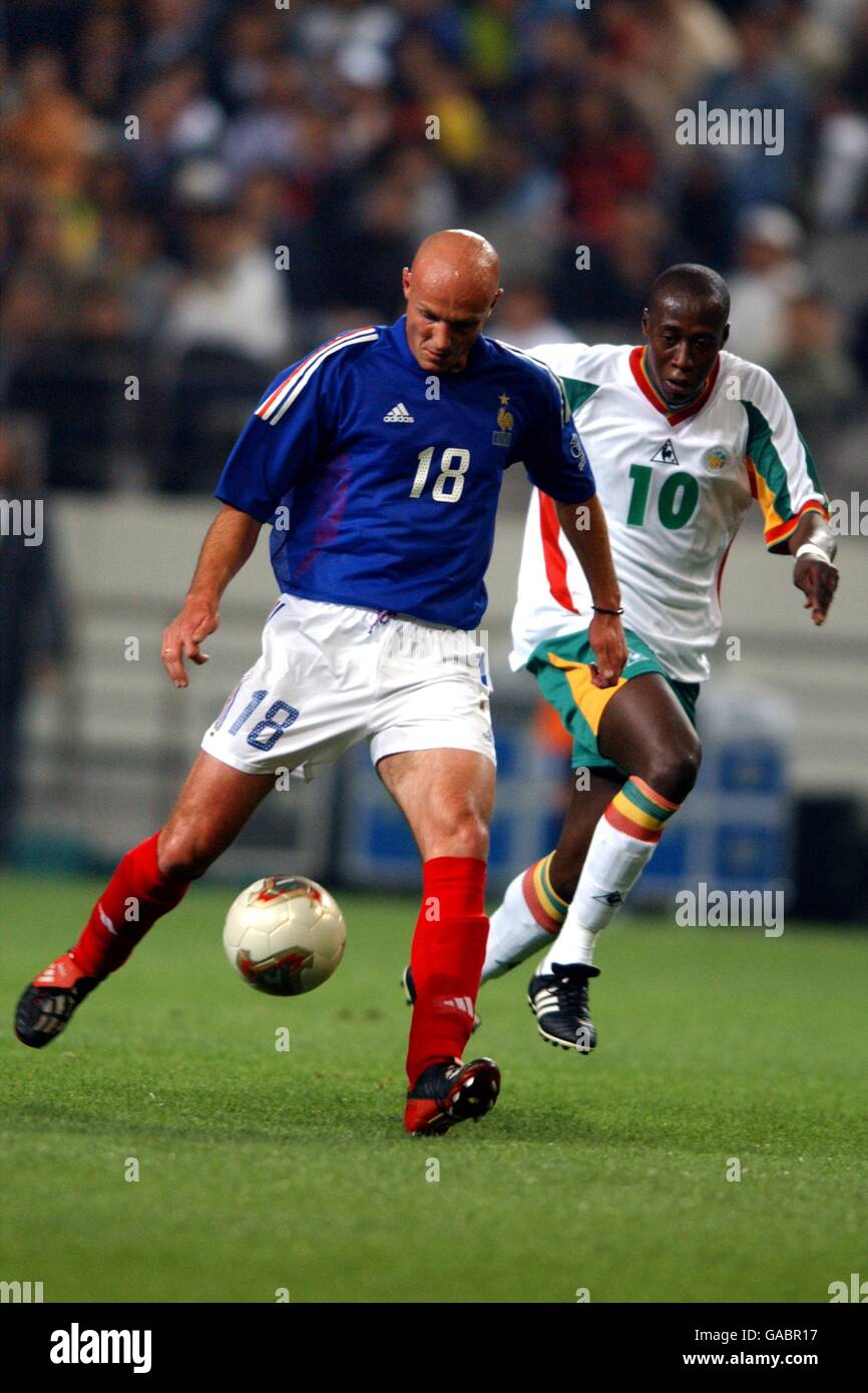 Soccer - FIFA World Cup 2002 - Group A - France v Senegal Stock Photo ...