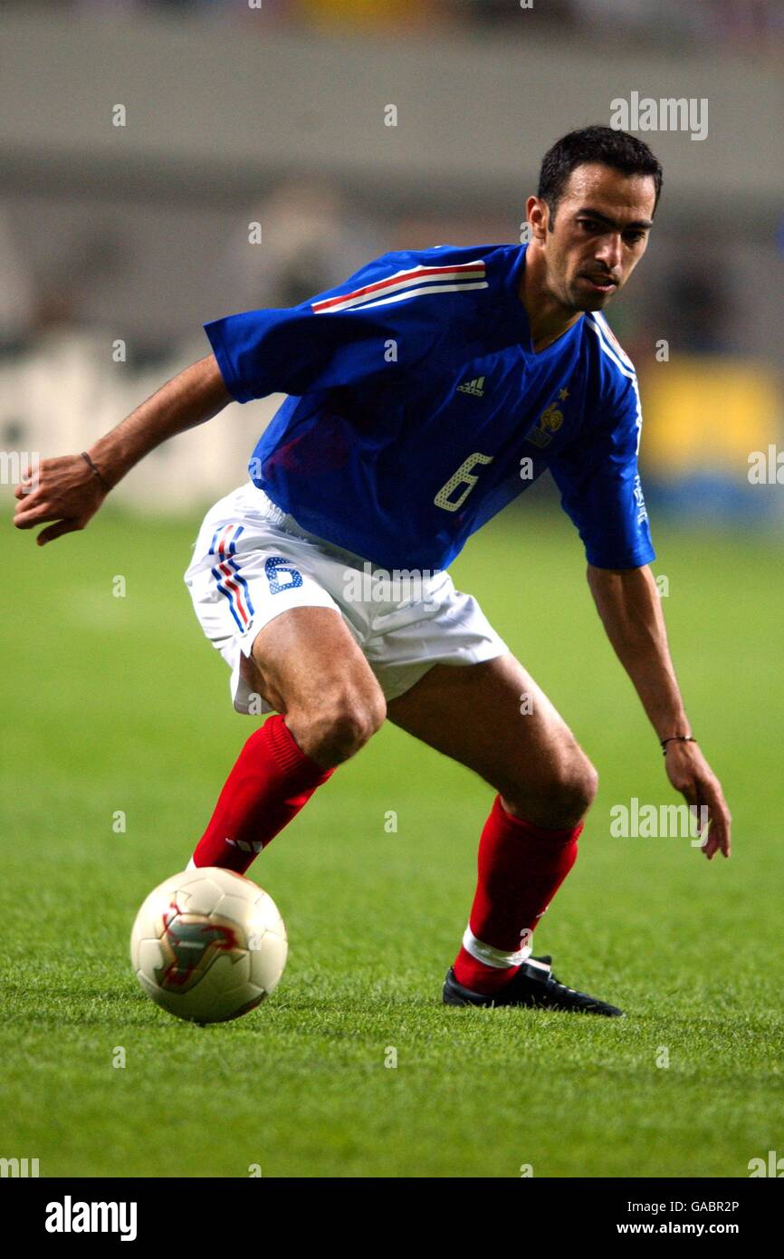 Soccer world cup 2002 group a france v senegal hi-res stock photography ...