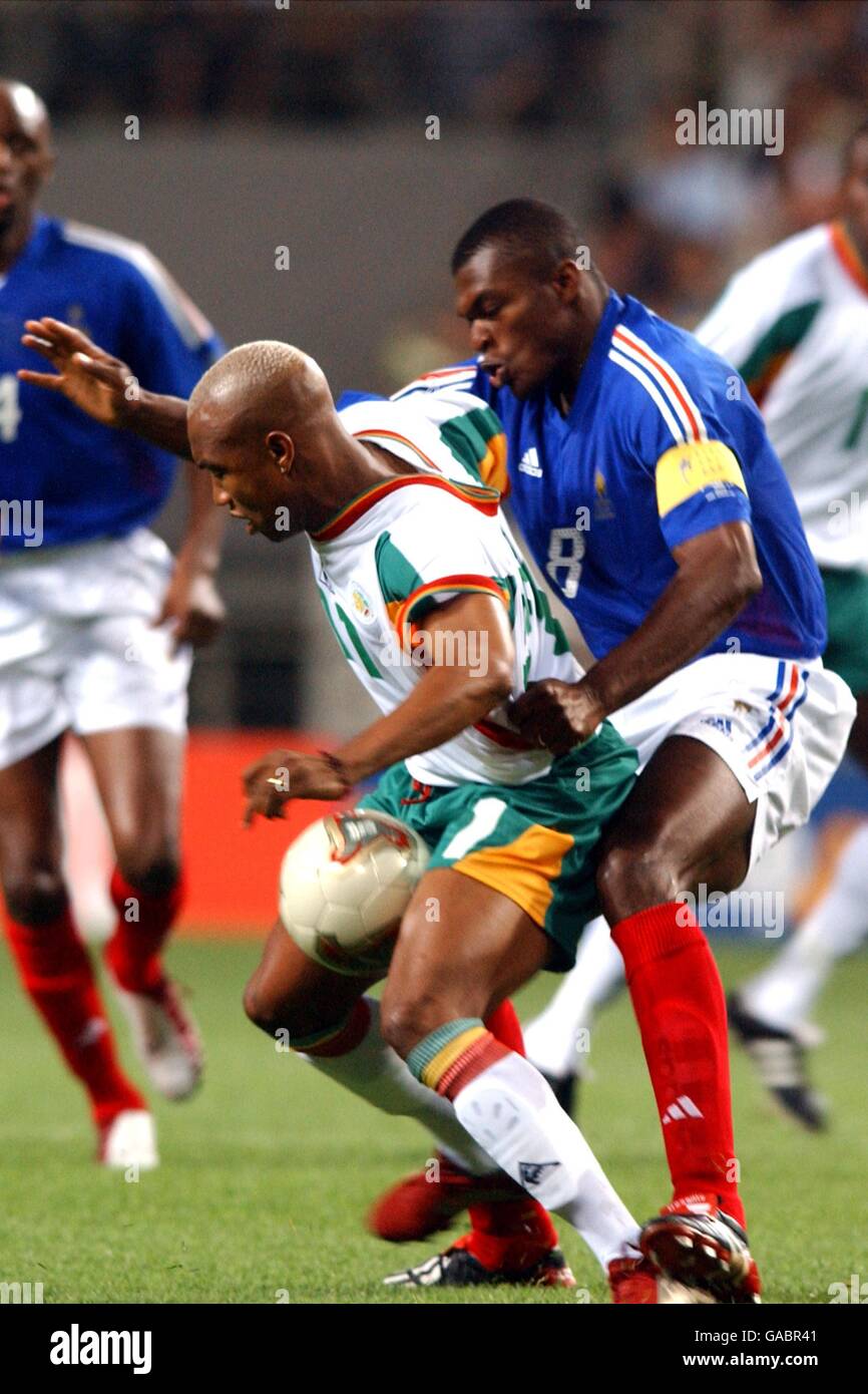 Soccer - FIFA World Cup 2002 - Group A - France v Senegal. Senegal's El ...