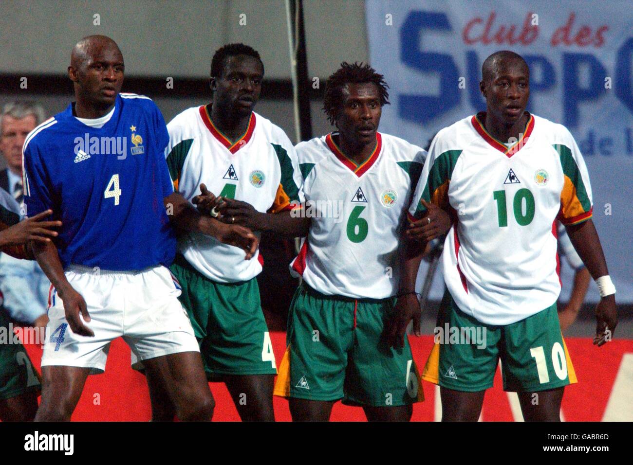 Soccer - FIFA World Cup 2002 - Group A - France v Senegal Stock Photo ...