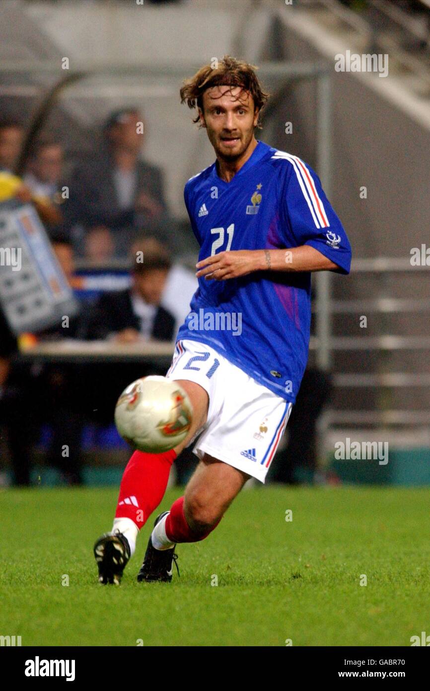 Soccer - FIFA World Cup 2002 - Group A - France v Senegal Stock Photo ...