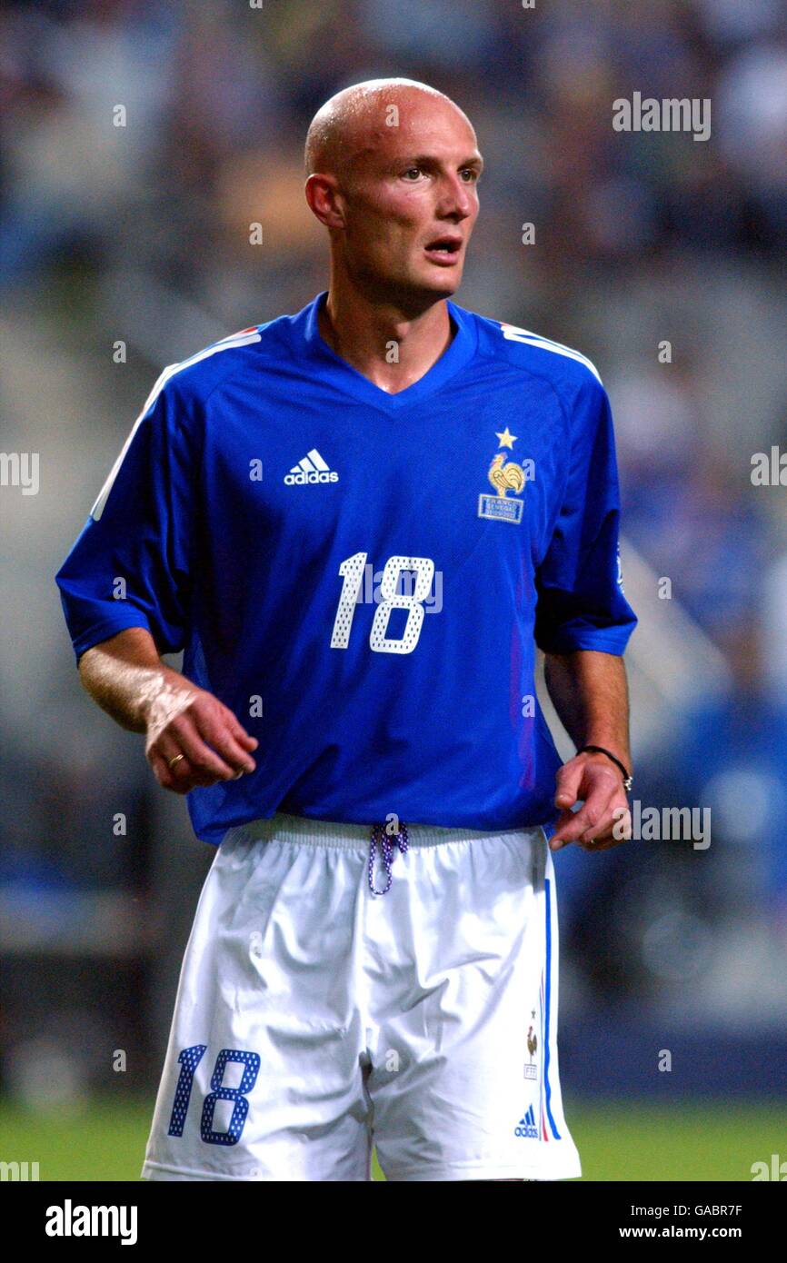 Soccer world cup 2002 group a france v senegal hi-res stock photography ...