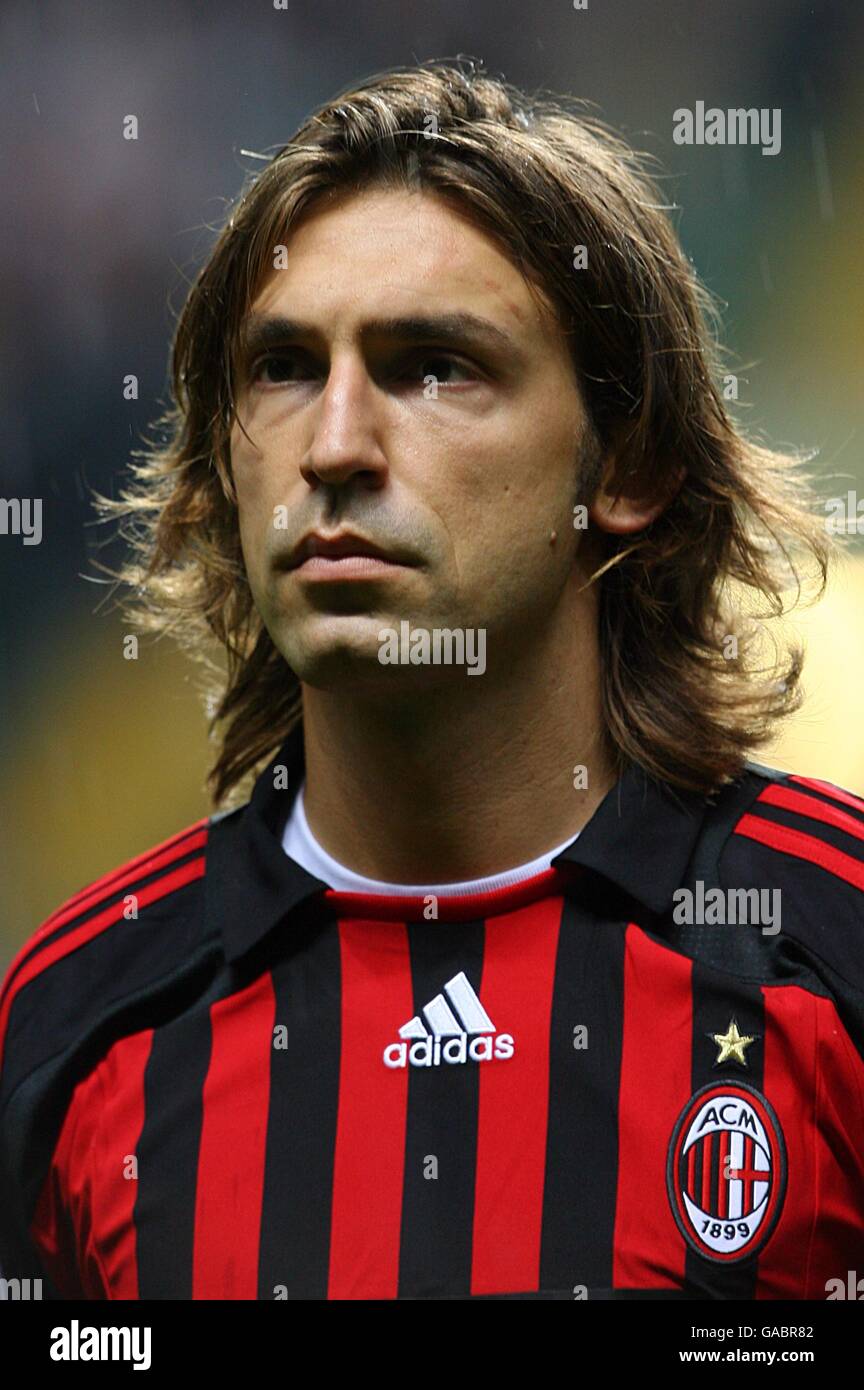 Soccer - UEFA Champions League - Group D - Celtic v AC Milan - Celtic Park. Andrea Pirlo, AC ...