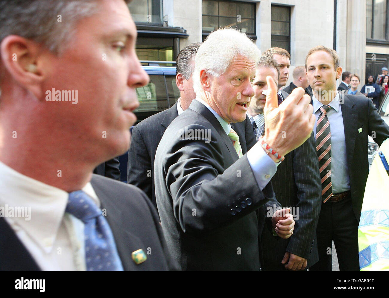 Secret service president clinton hi-res stock photography and images ...