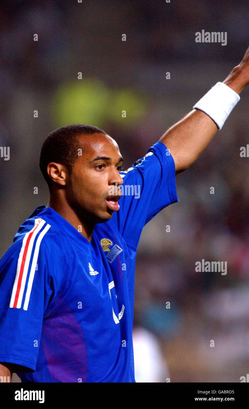 Soccer - FIFA World Cup 2002 - Group A - France v Senegal. Thierry ...