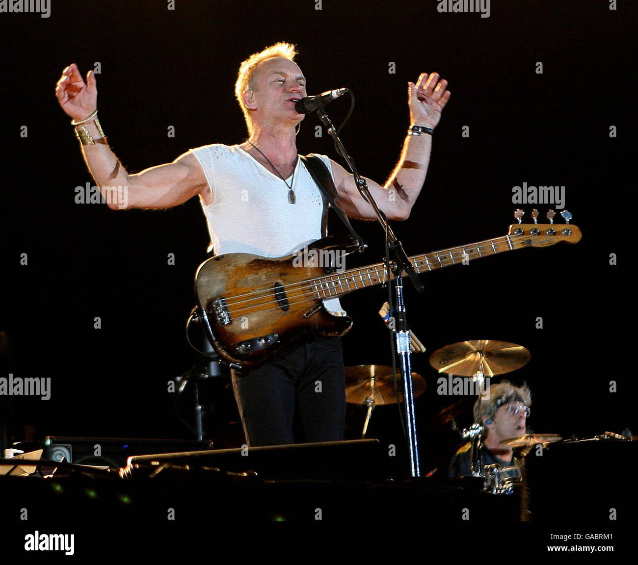 The Police in concert - Dublin Stock Photo - Alamy