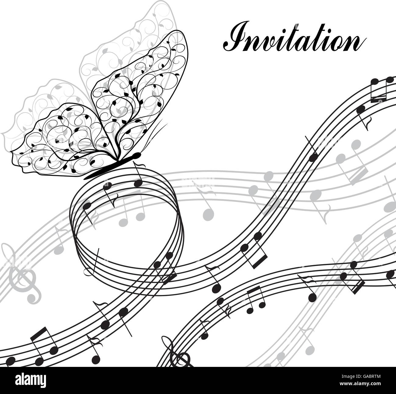 Musical design elements Stock Vector Image & Art - Alamy