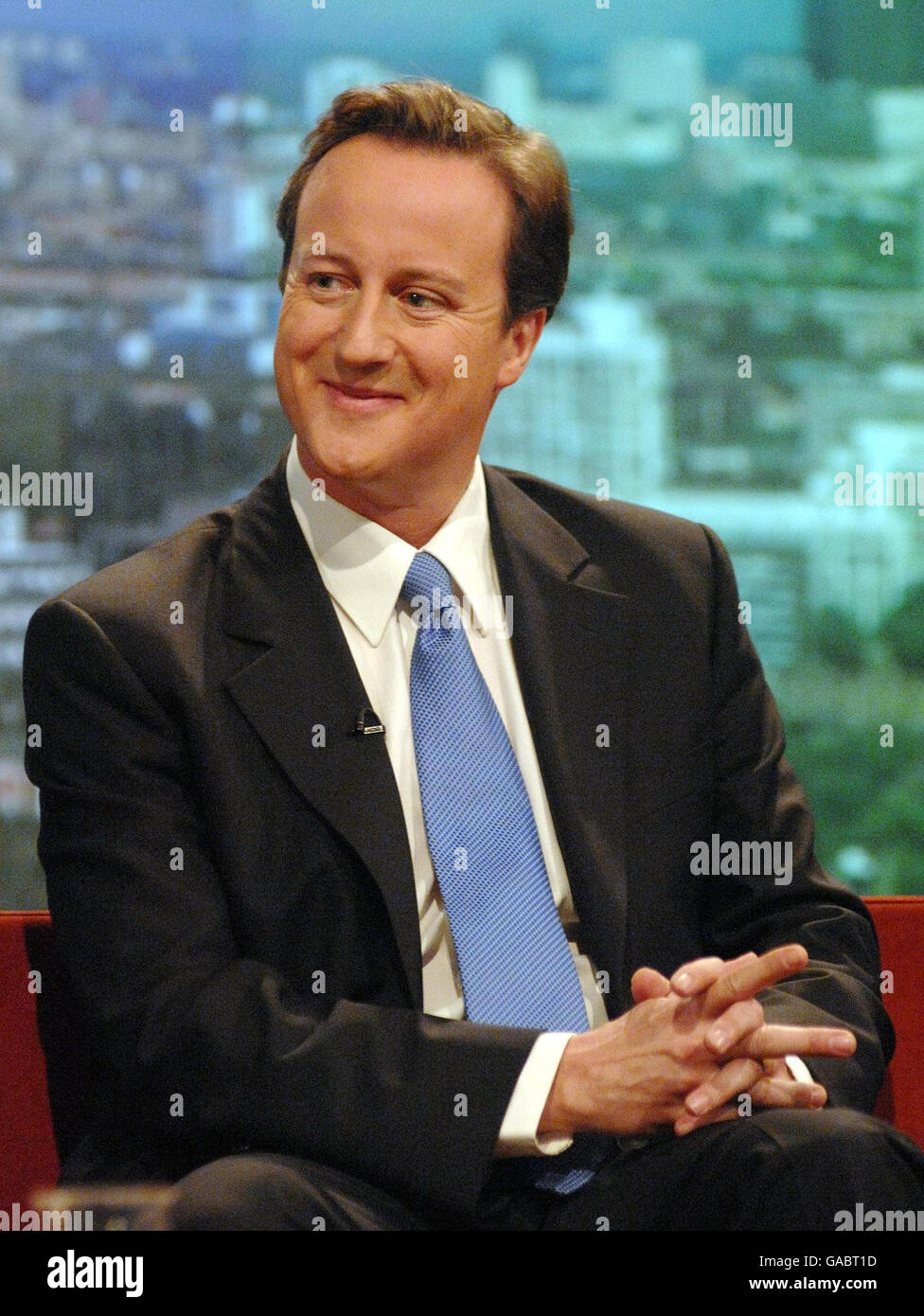 Cameron on bbc1s andrew marr show hi-res stock photography and images ...