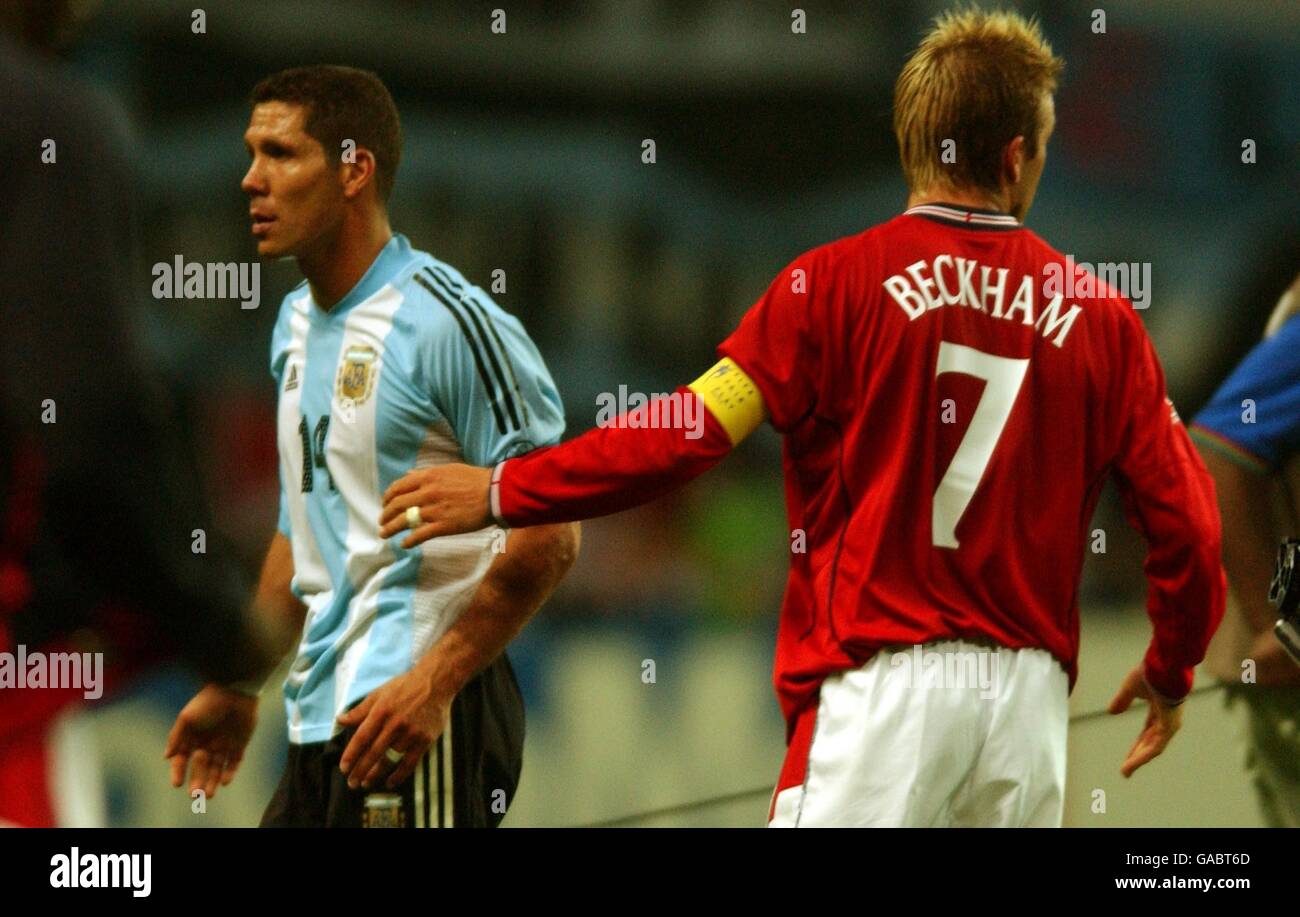 Soccer - FIFA World Cup 2002 - Group f - Agrentina v England. Argentina ...