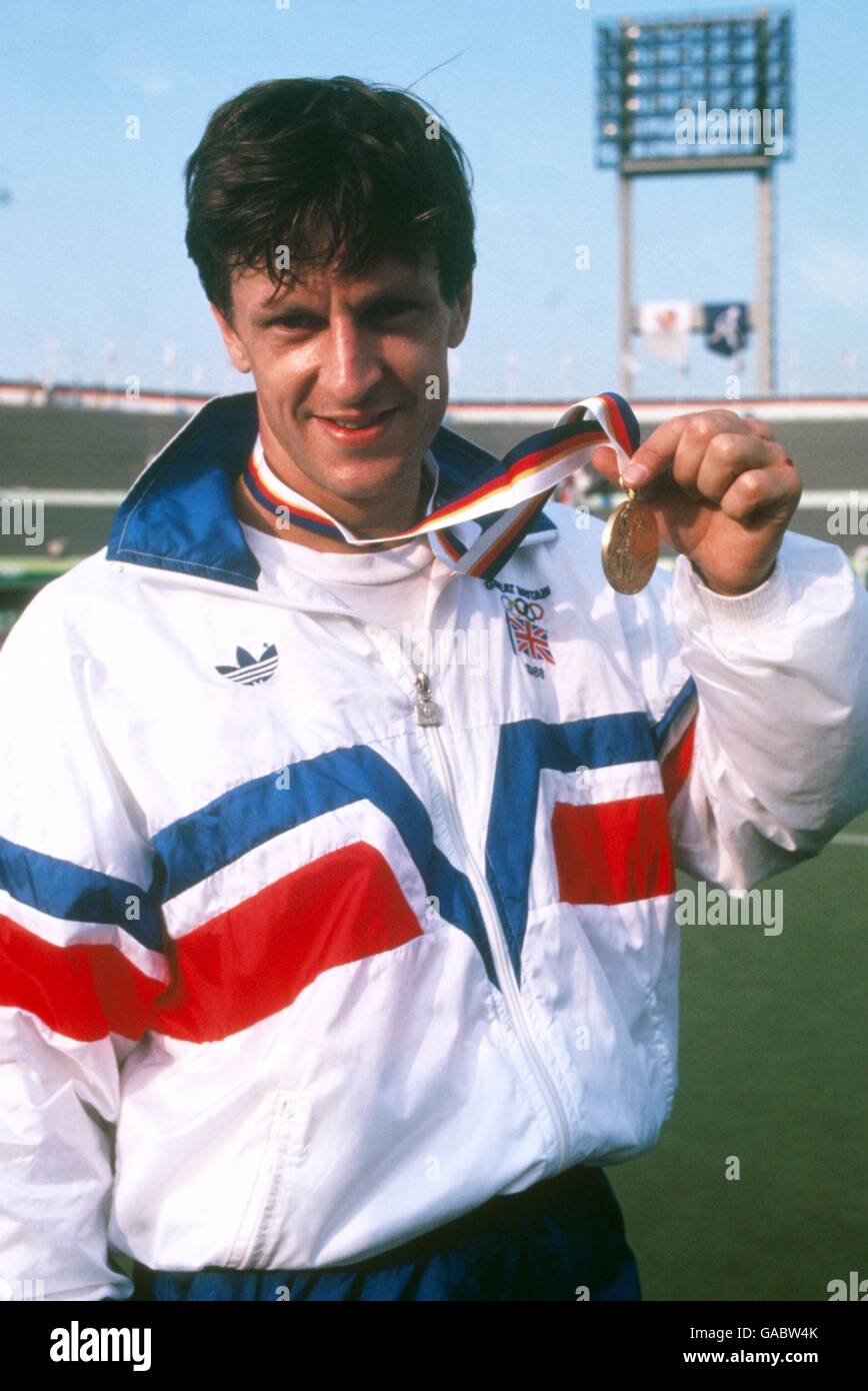 Great britains sean kerly shows off gold medal hi-res stock photography ...