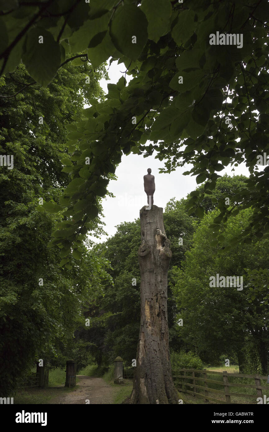 one and other Antony Gormley Stock Photo - Alamy