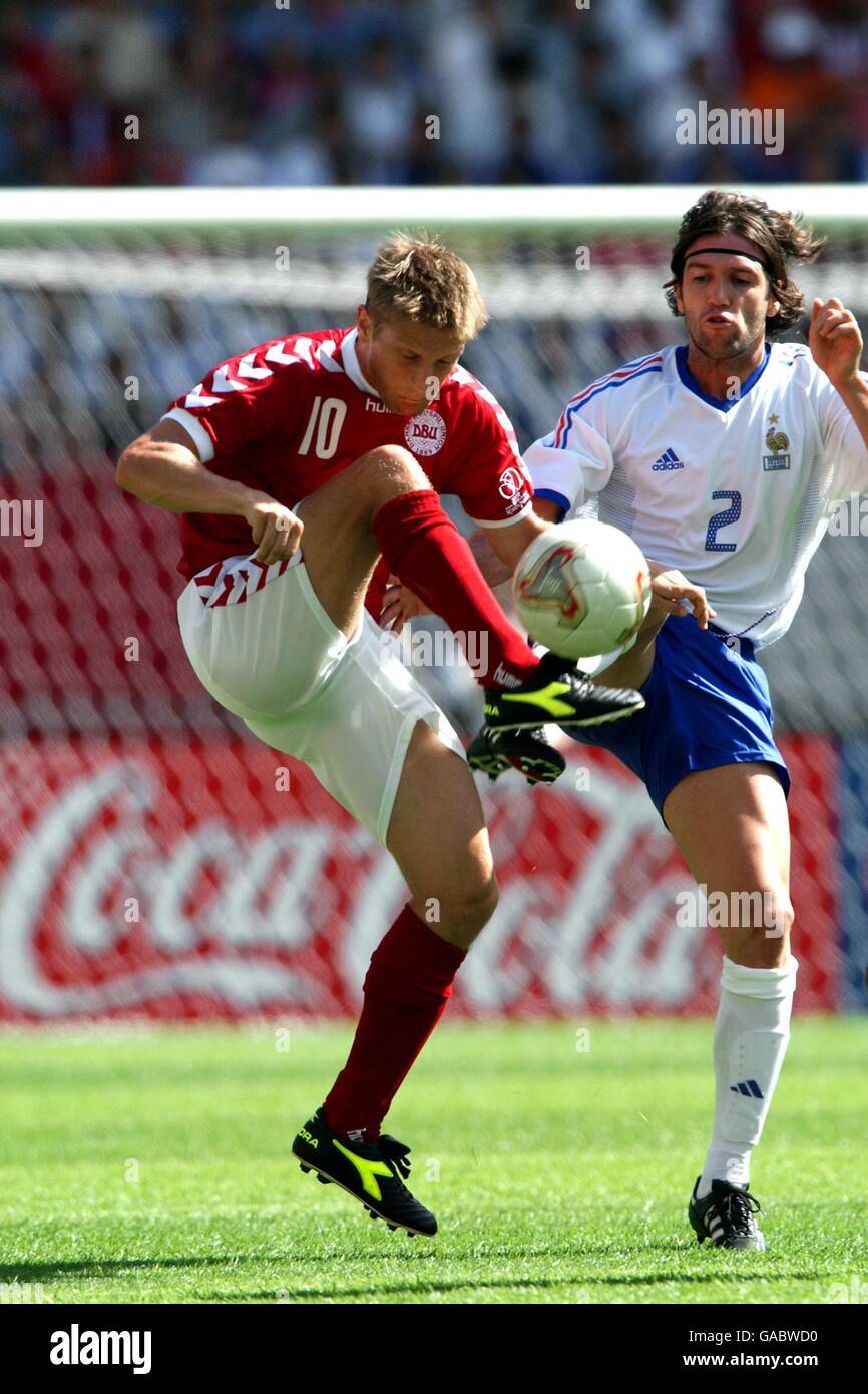 Soccer - FIFA World Cup 2002 - Group A - Denmark v France Stock Photo ...