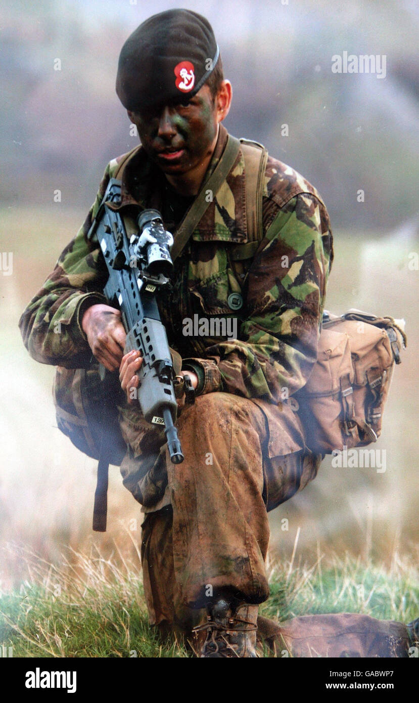 Inquest of Michael Tench killed in Iraq. Undated collect of teenage ...