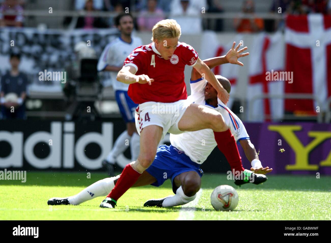 Soccer - FIFA World Cup 2002 - Group A - Denmark v France Stock Photo ...