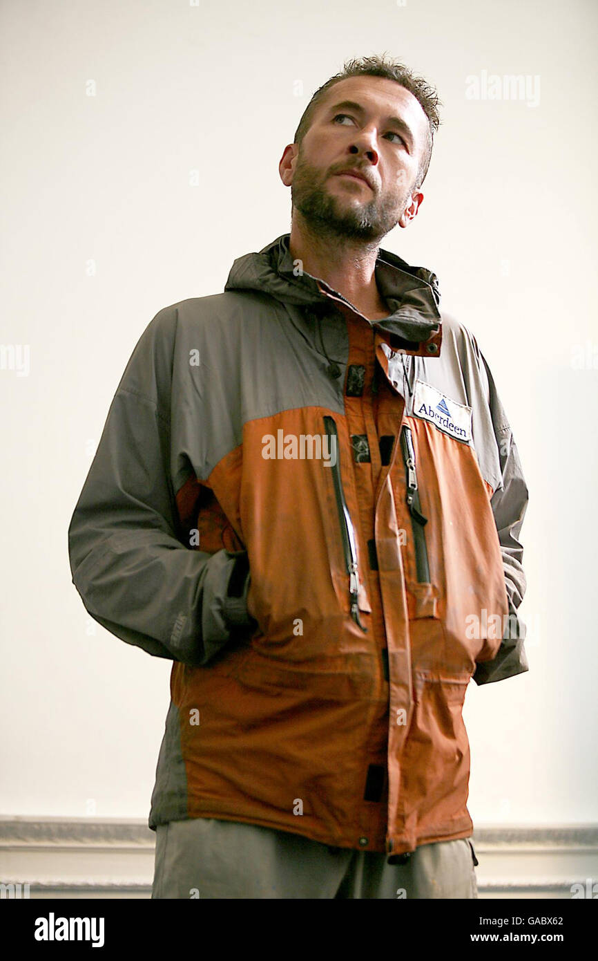 Jason Lewis a British adventurer, pictured at the Royal Geographic ...