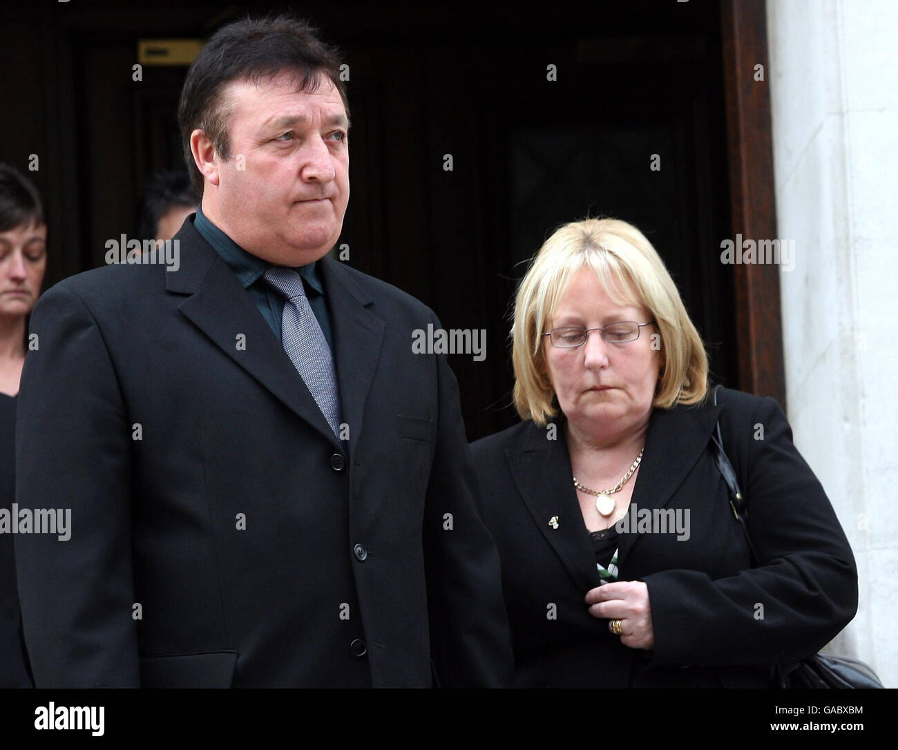 Terry and Georgina Jones, parents of Louise Jones, one of four teenage ...