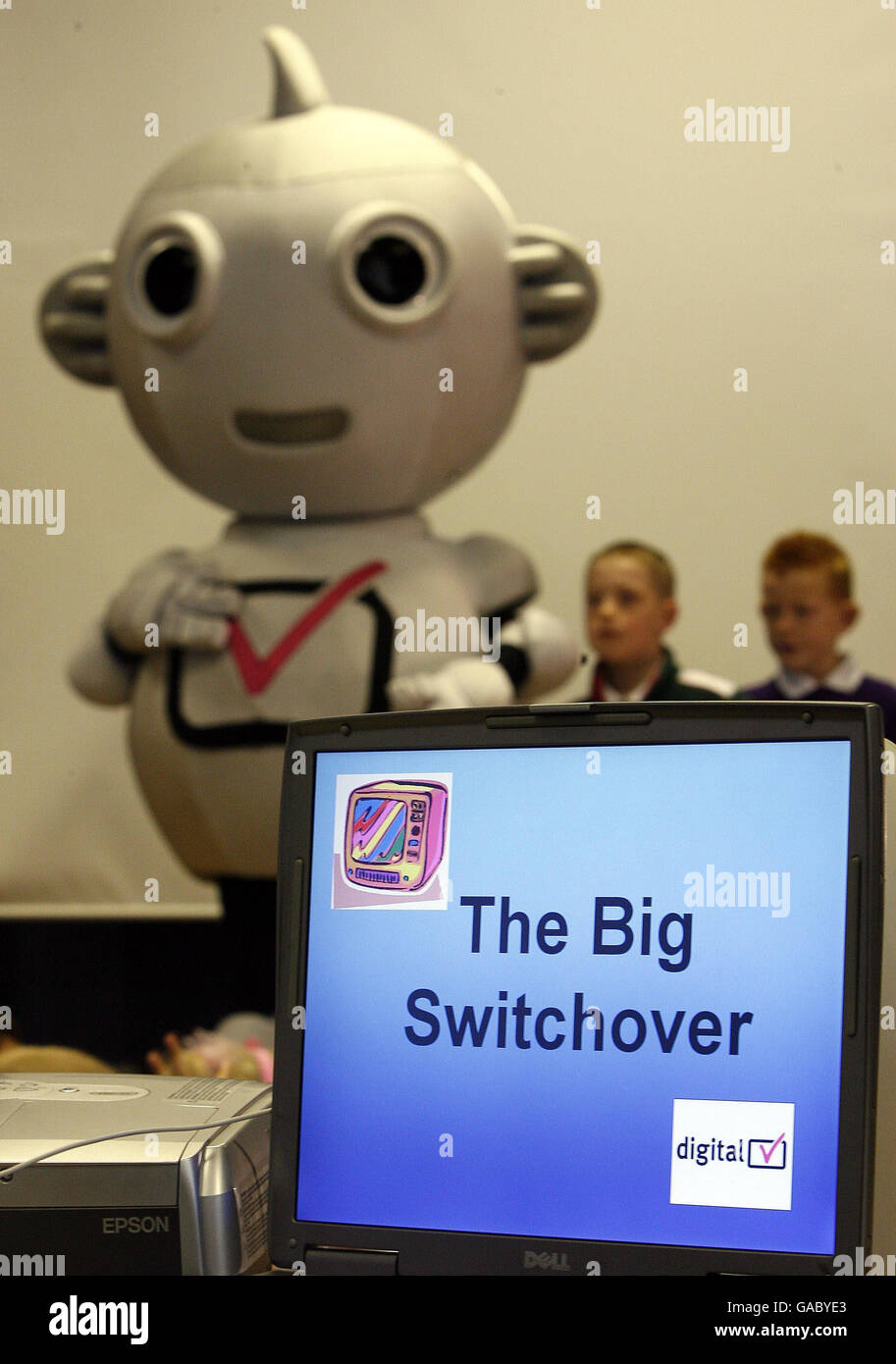 Digit Al during the digital switch over in Whitehaven. The Cumbrian ...