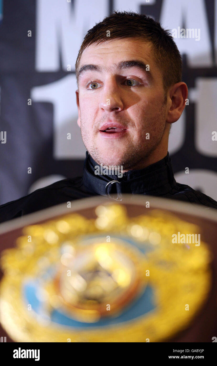 Boxing - Alex Arthur Press Conference - Meadowbank Stadium Stock Photo ...