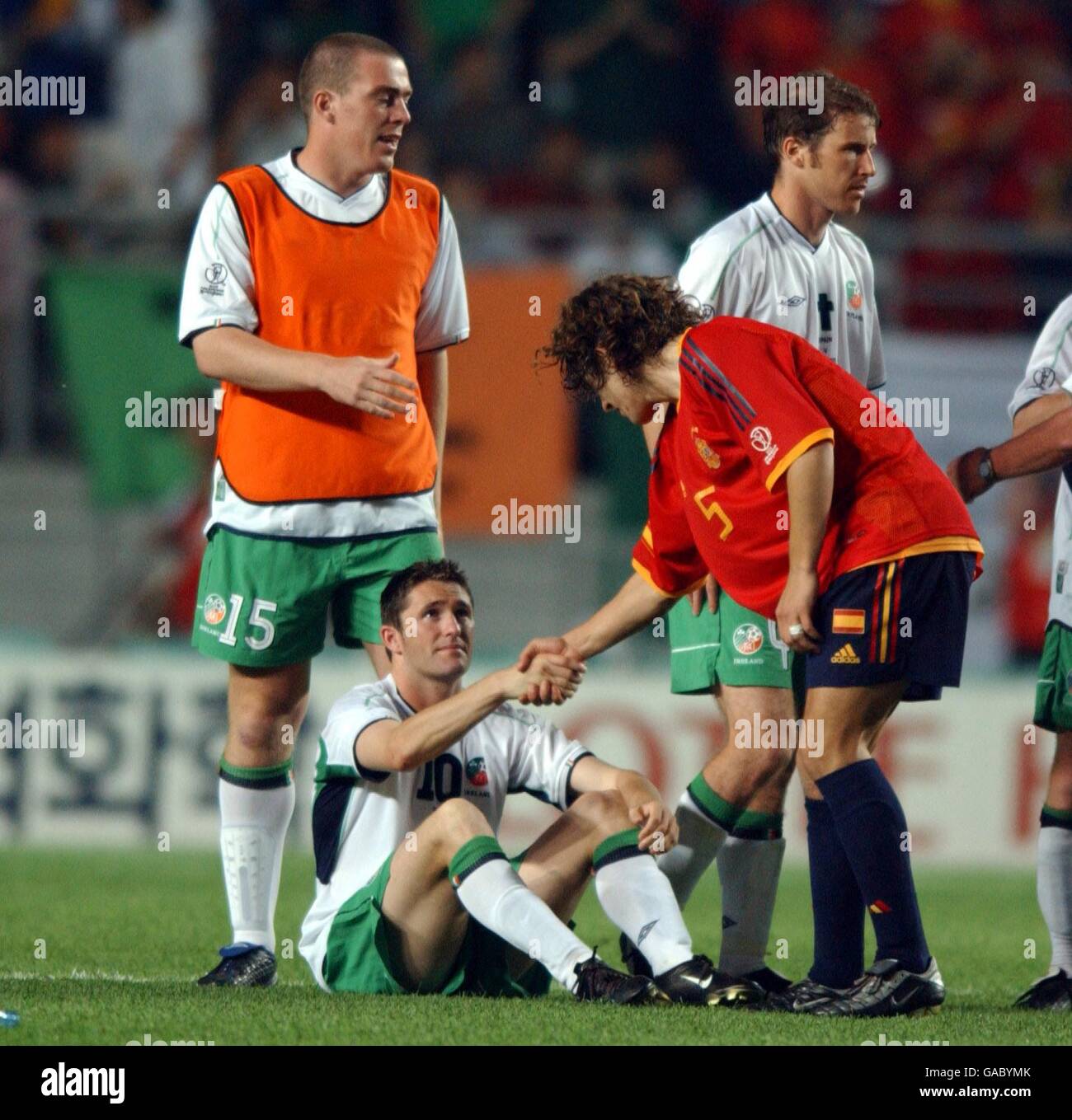 Soccer - FIFA World Cup 2002 - Second Round - Spain v Republic of ...