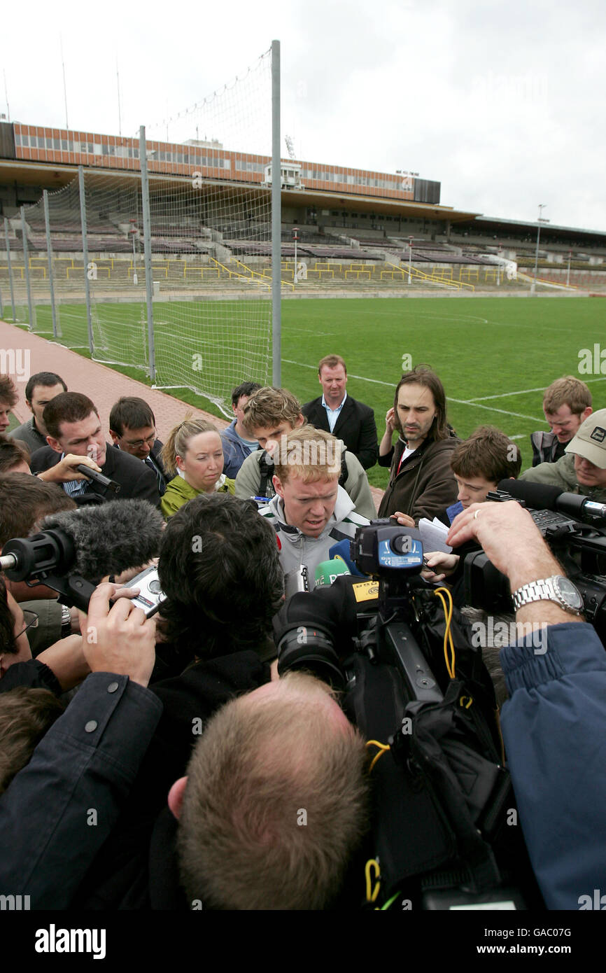 Soccer - UEFA Championship 2008 Qualifying - Group D - Ireland Training ...