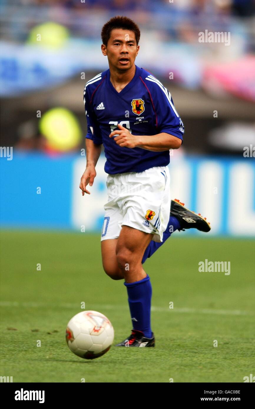 Soccer - FIFA World Cup 2002 - Group H - Tunisia v Japan. Tomokazu ...