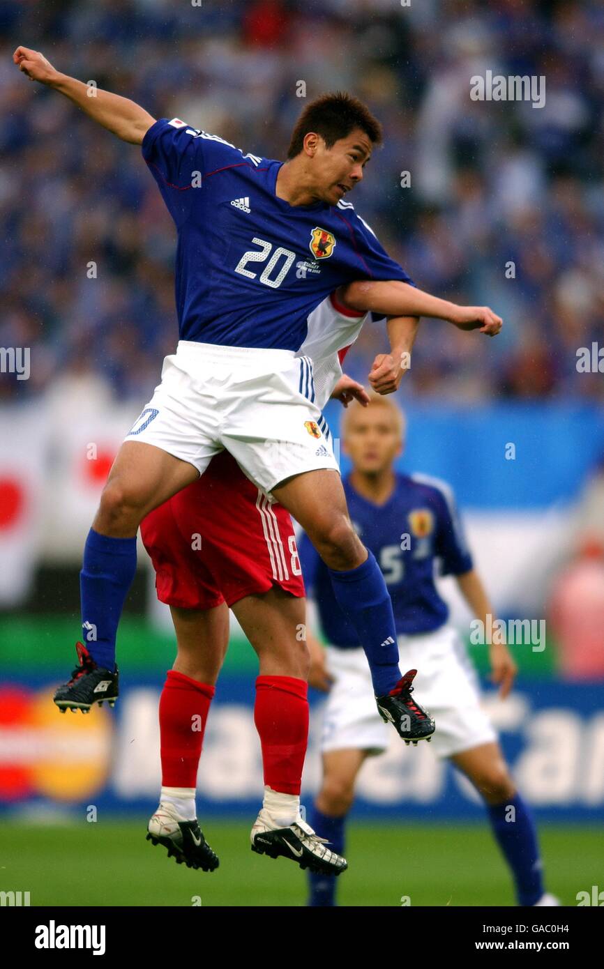 Soccer - FIFA World Cup 2002 - Second Round - Japan v Turkey. Japan's ...